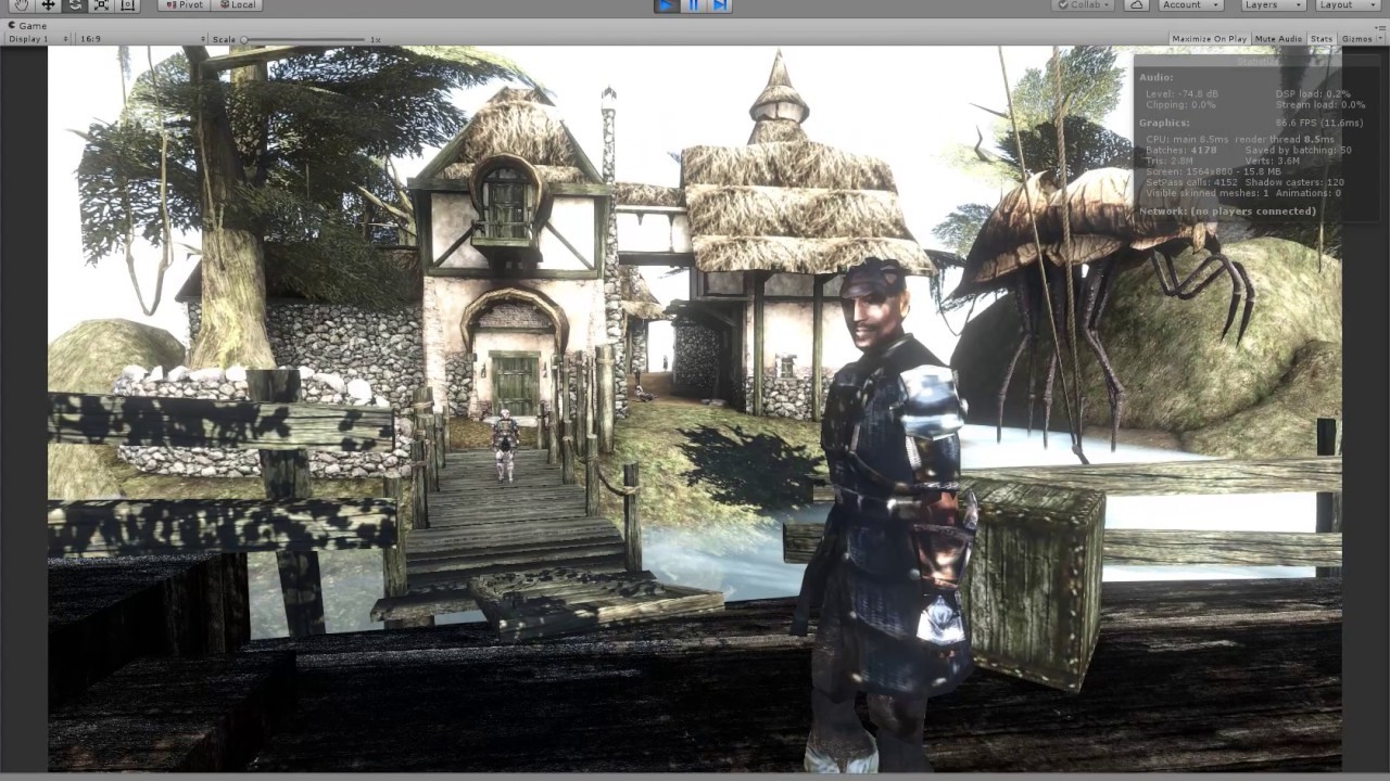 ArtStation - Morrowind in Unity