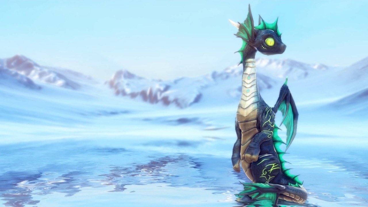 ArtStation - Little Dragons: Sea - Realistic version (Unity Asset Store)