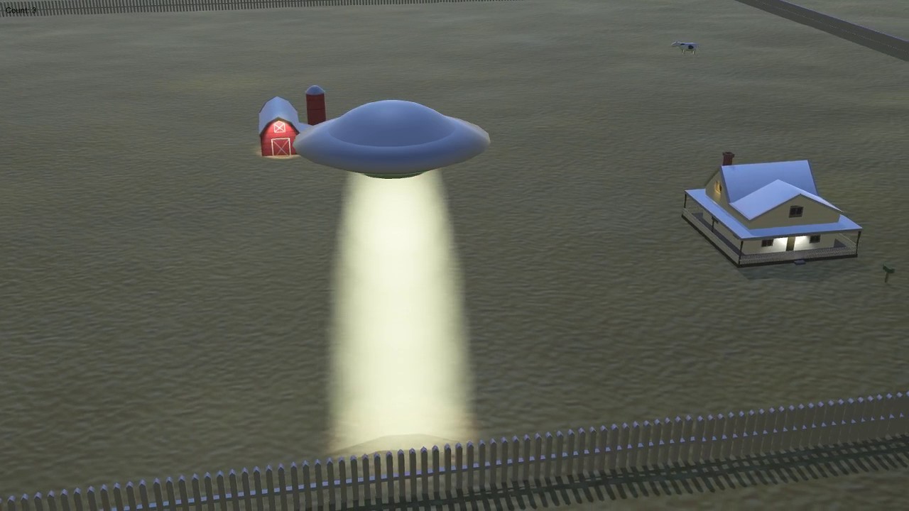 ArtStation - Cow Abduction Game