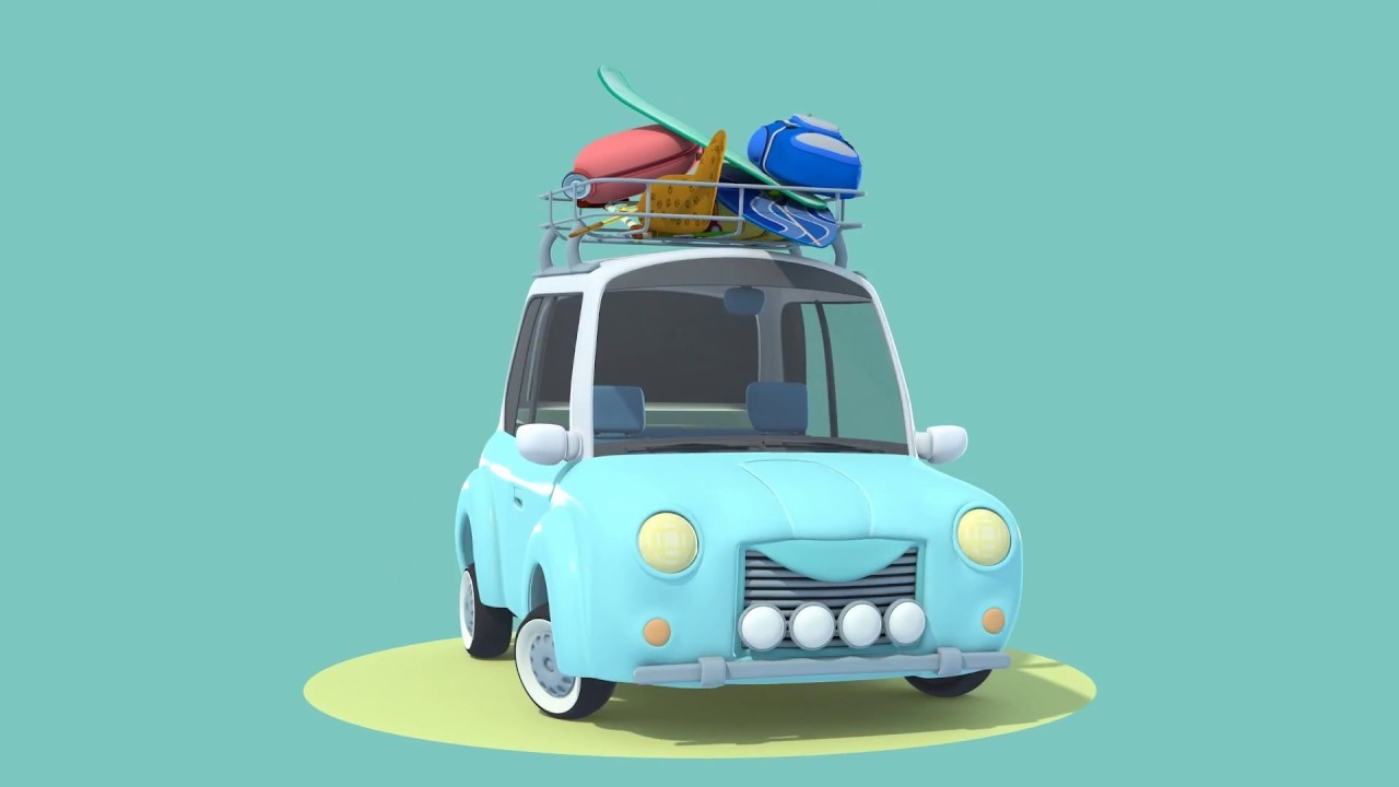 ArtStation - Cartoon Car