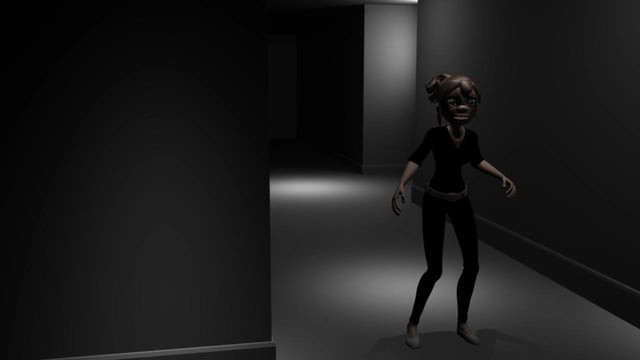 ArtStation - Scared Run Animation