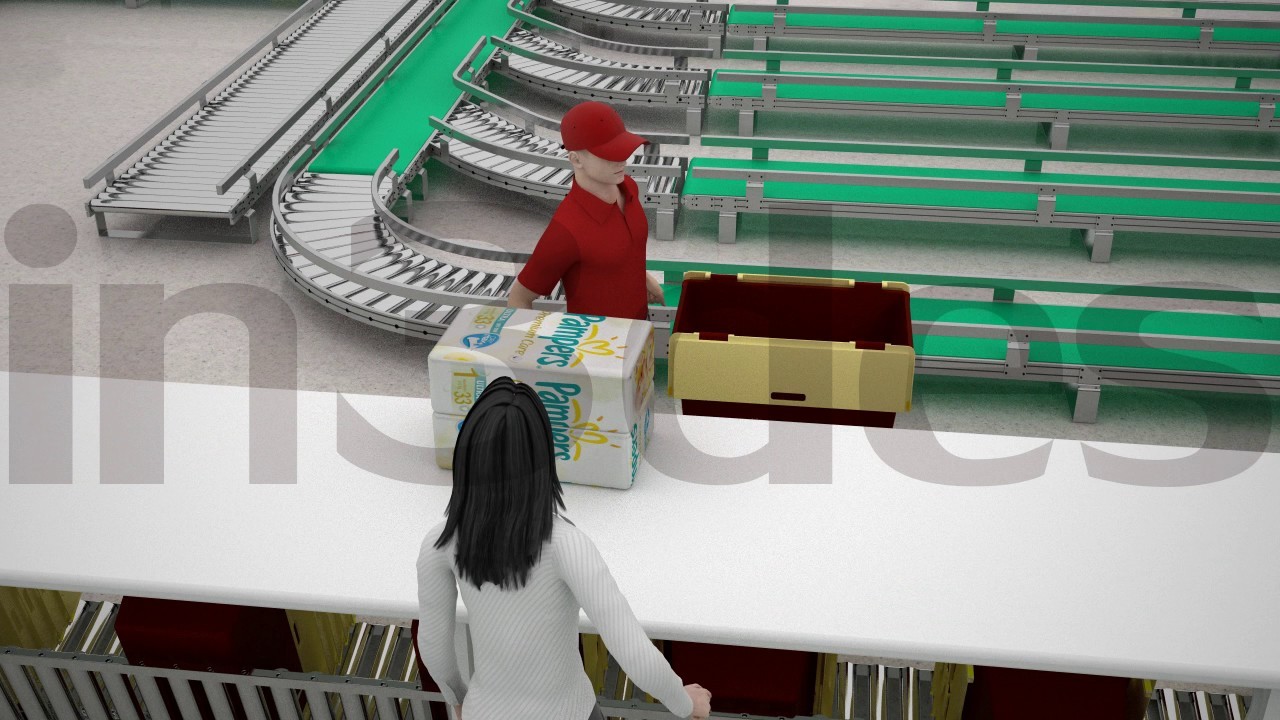 ArtStation - Sorting centre, animation