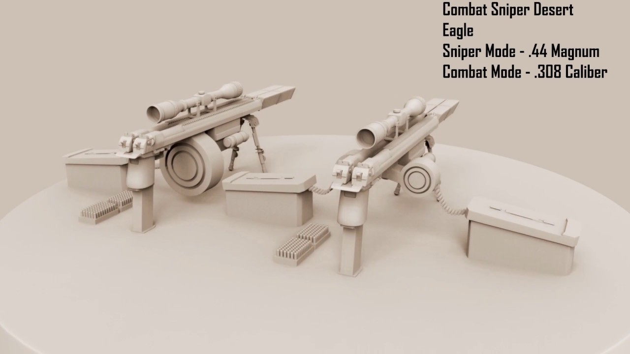 ArtStation - Weapon Modelling in Maya