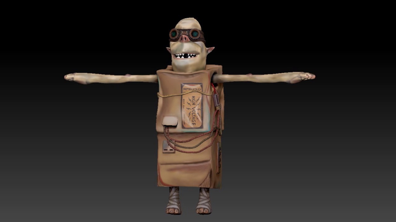 ArtStation - Boxtroll Character modelling