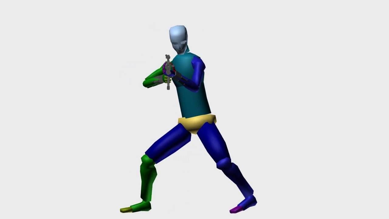 ArtStation - Locomotion Rifle Walk Strafe Left Start