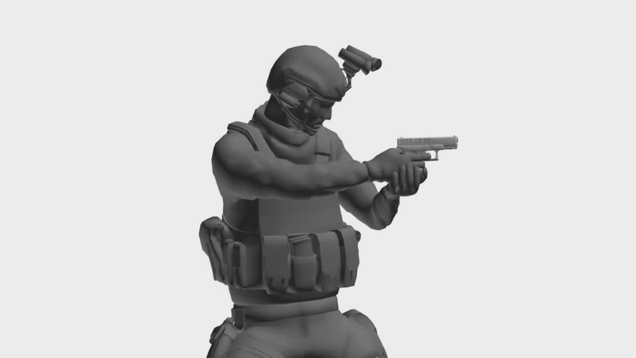 ArtStation - Locomotion Pistol Idle
