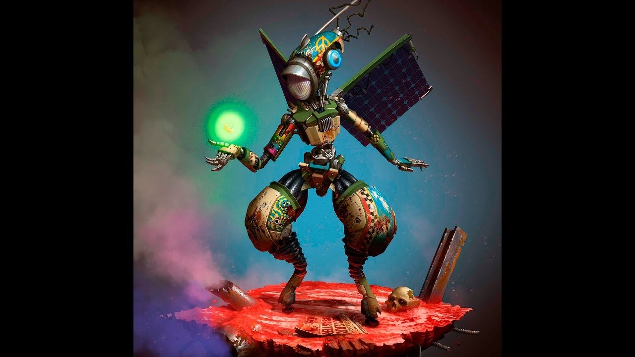 ArtStation - "Hippie robot"