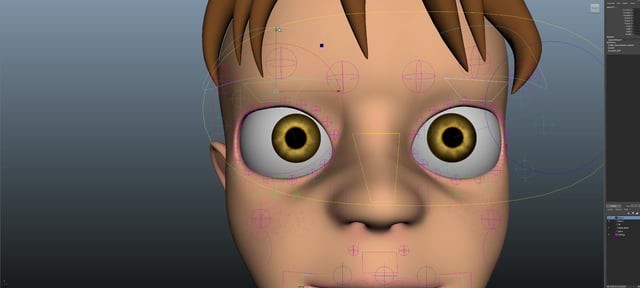 ArtStation - Steam Boy Rigging