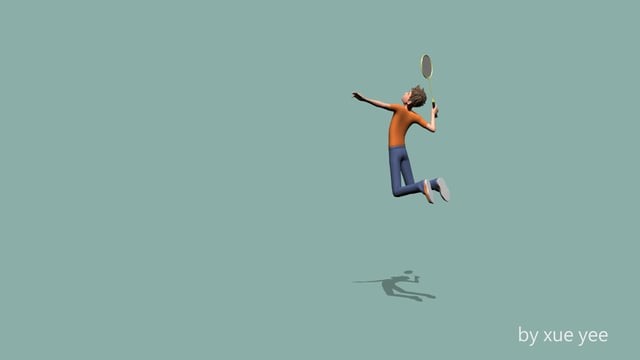 ArtStation - Badminton Animation