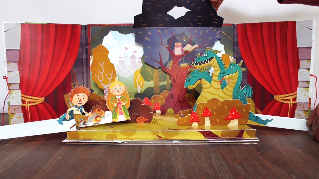 ArtStation - Pop-up book theatre