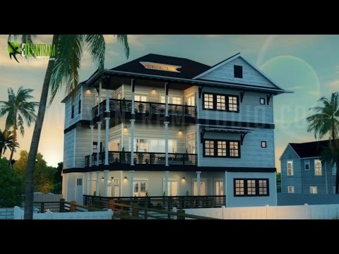 ArtStation - Architectural Walkthrough Animation for Beach House ...