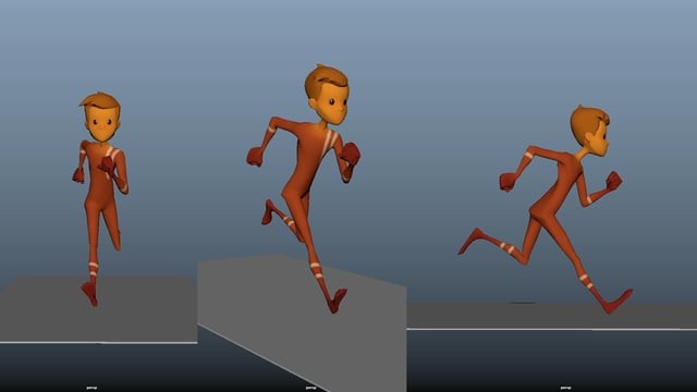 ArtStation - 3D Animation: Run Cycle