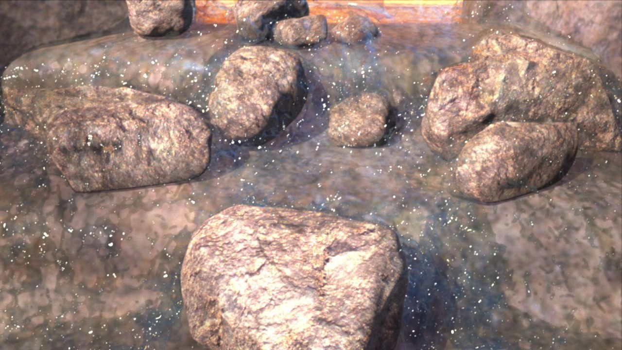 ArtStation - Water Stream - VFX