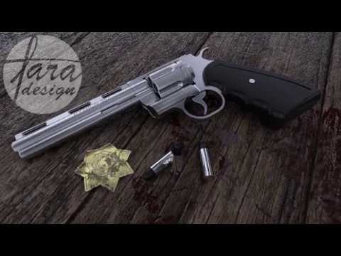 ArtStation - Ricks gun Python 357 - Rhinoceros