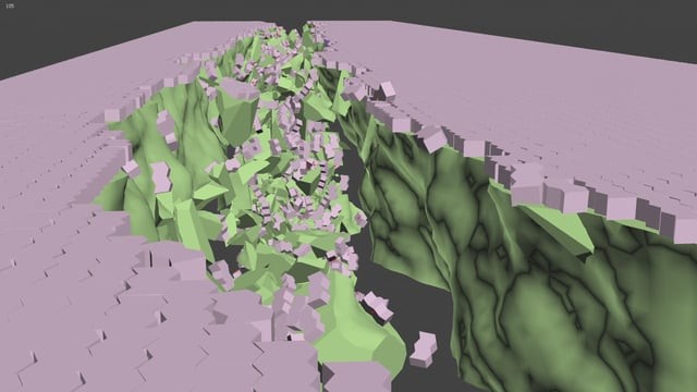 ArtStation - Ground Crumble WIP