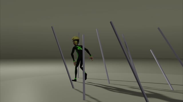 ArtStation - Spear throw animation