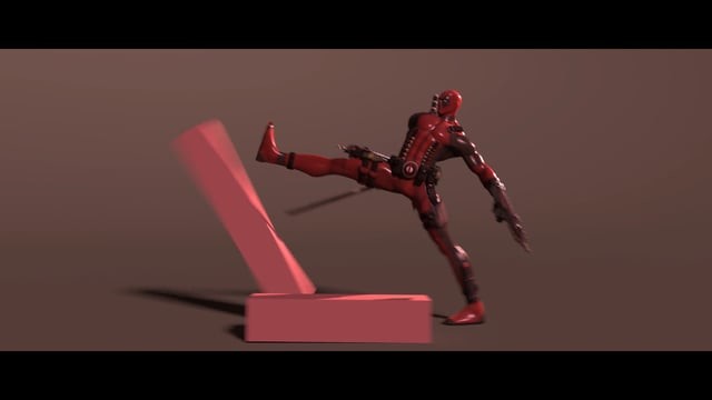 ArtStation - Deadpool Fight Scene