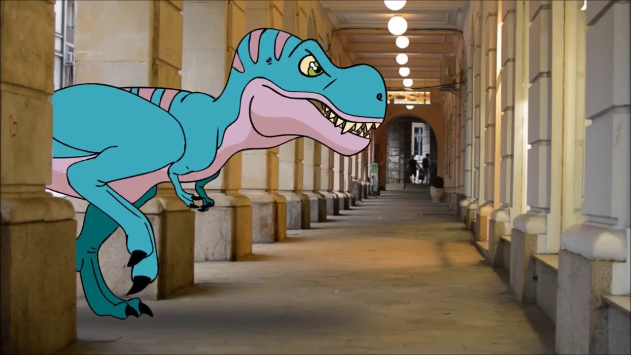 ArtStation - T-Rex walking cycle