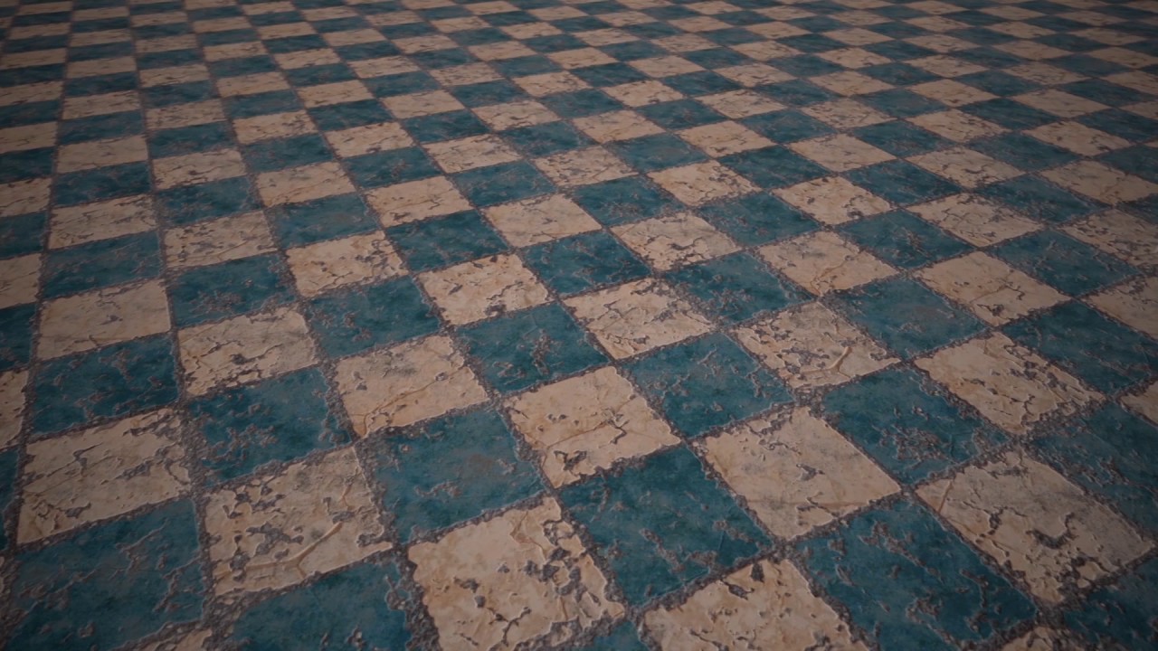 ArtStation - Substance Designer Old Checker Floor