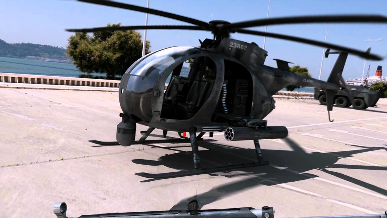 ArtStation - AH-6 Little Bird