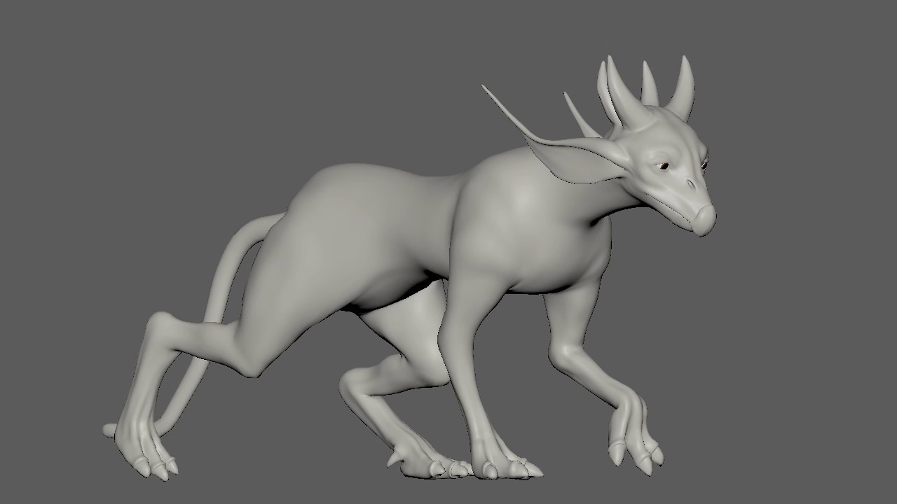 ArtStation - Quad Walk Cycle