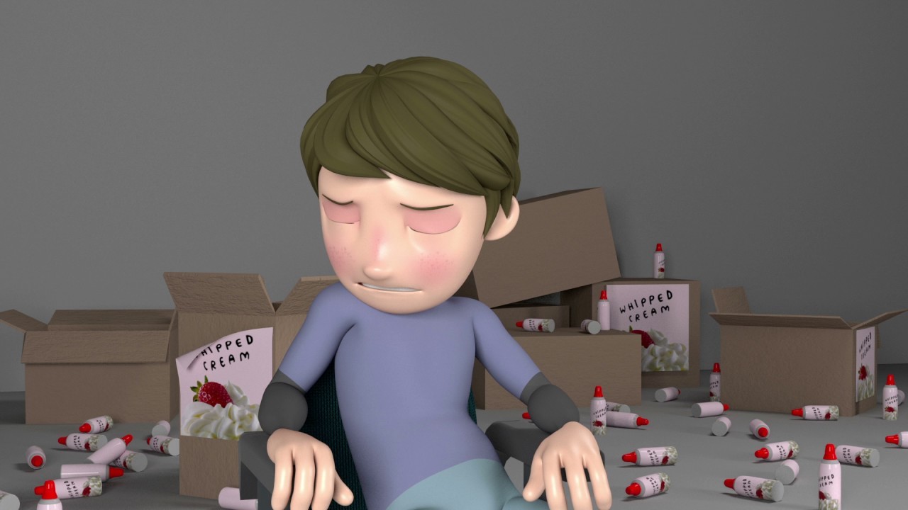 ArtStation - Lip Sync Animation - Whipped Cream