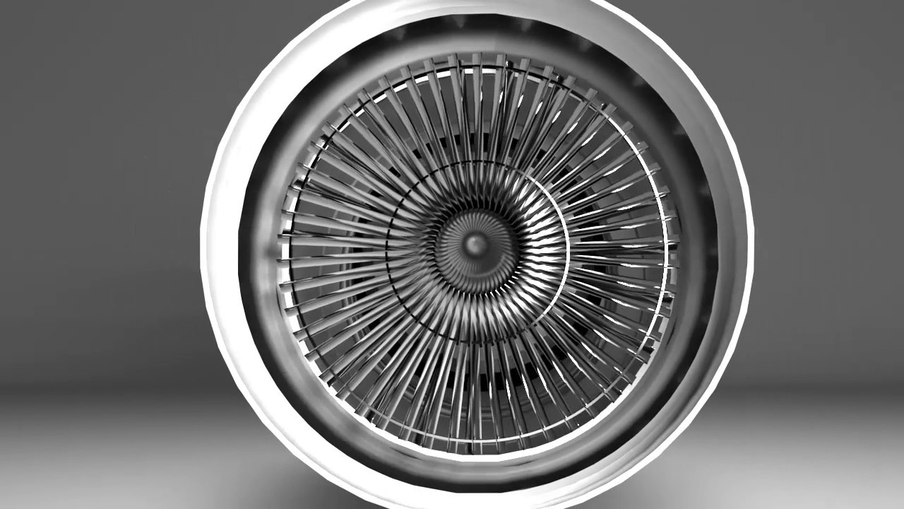 ArtStation - Jet engine