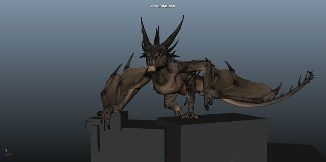 ArtStation - Dragon (Lindworm) Animations