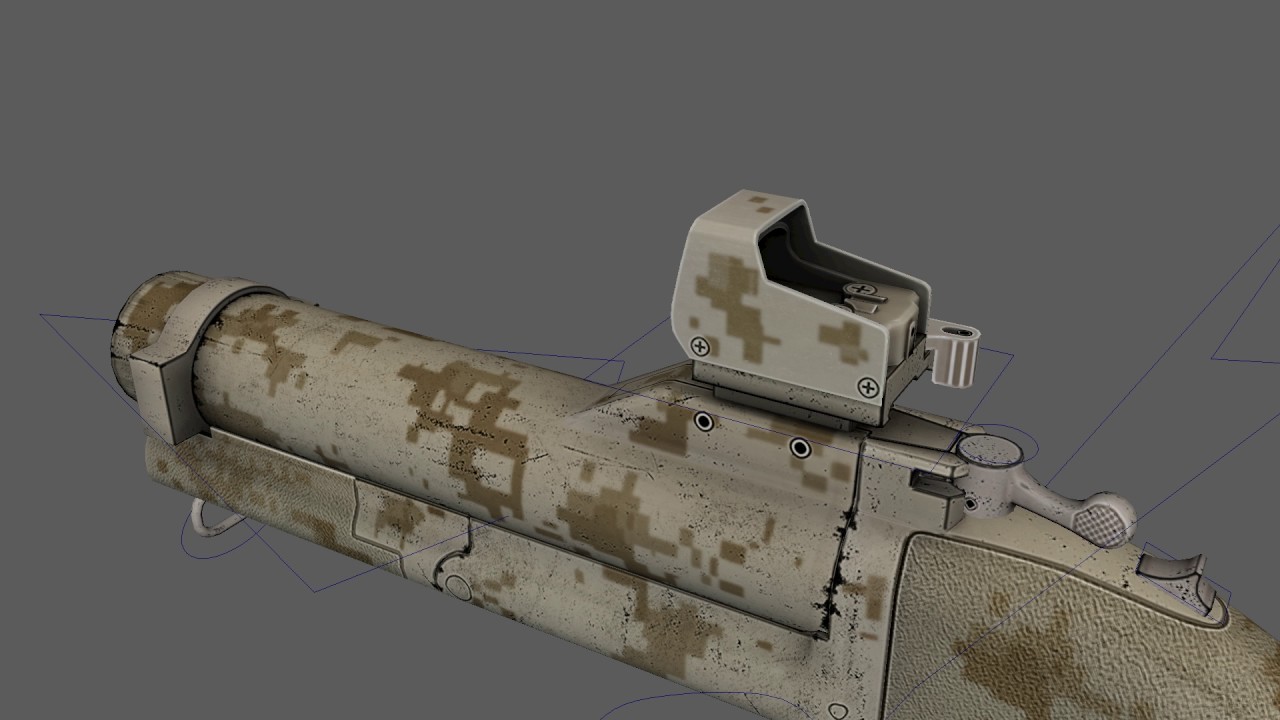 ArtStation - M79 Grenade Launcher