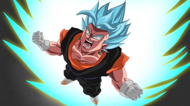 ArtStation - Vegito super saiyan blue