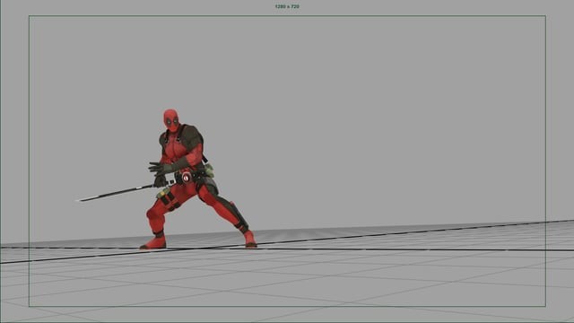 ArtStation - Deadpool Sword Attack