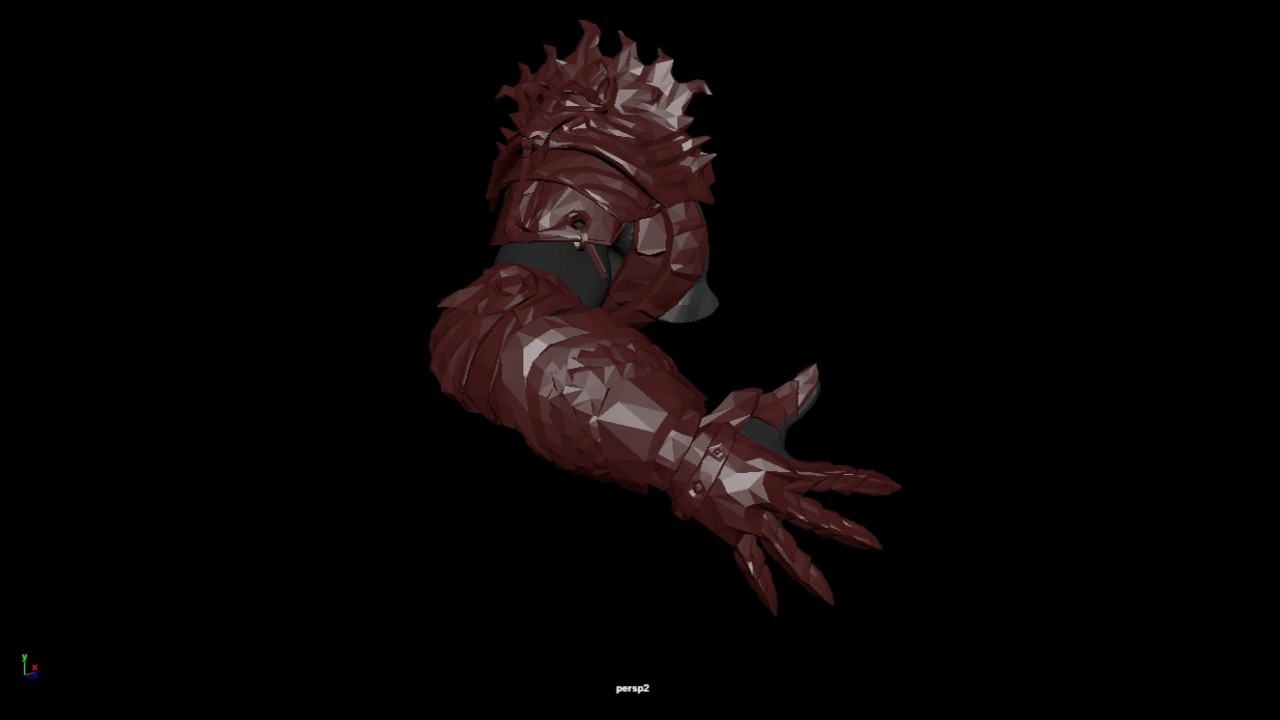 ArtStation - Armor hand animation