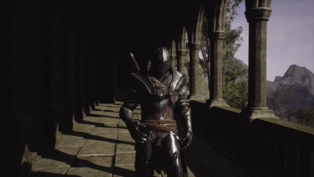 ArtStation - Medieval Knight Scene