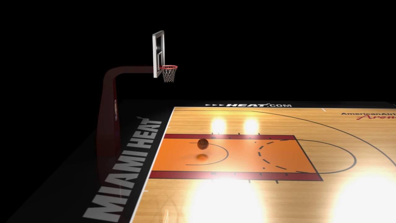 ArtStation - Basketball Dynamic and cloth simulation - test
