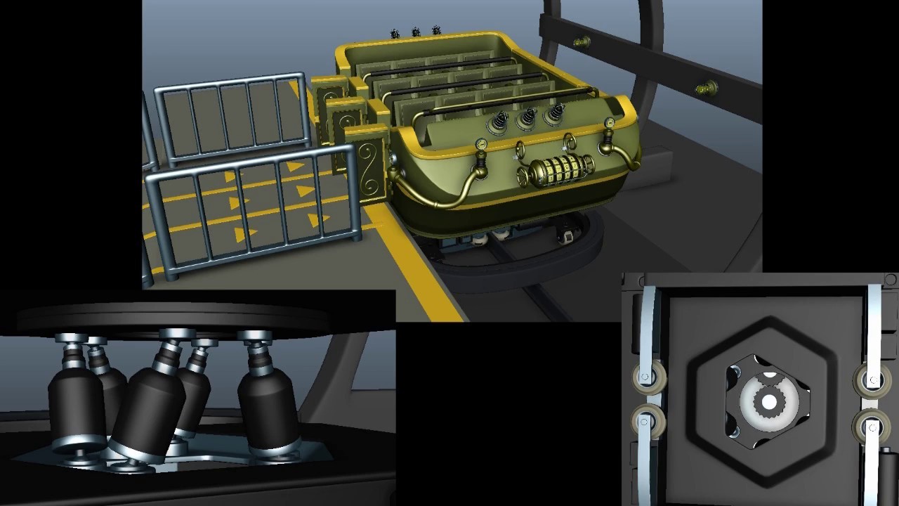 ArtStation - ride vehicle animation