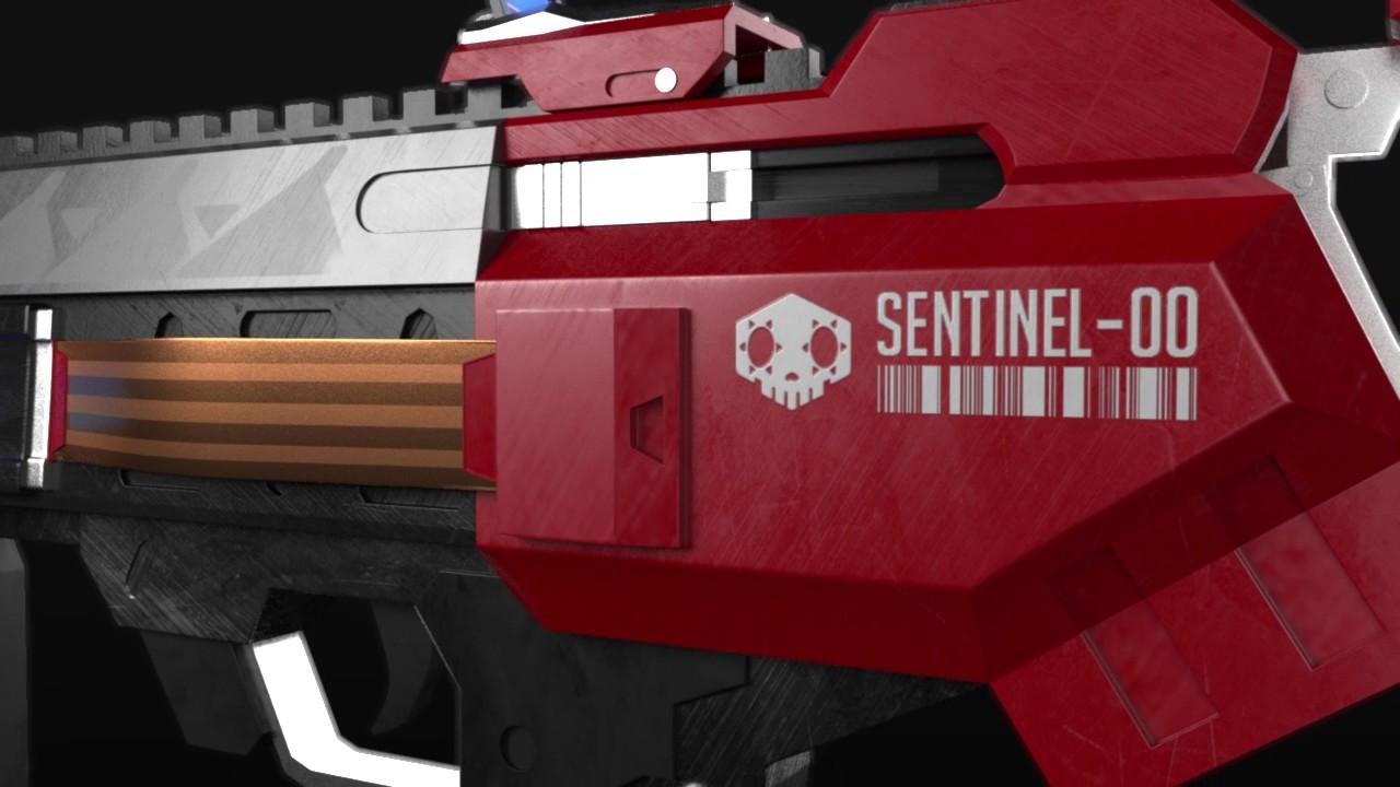 ArtStation - Overwatch - Sombra Machine Gun