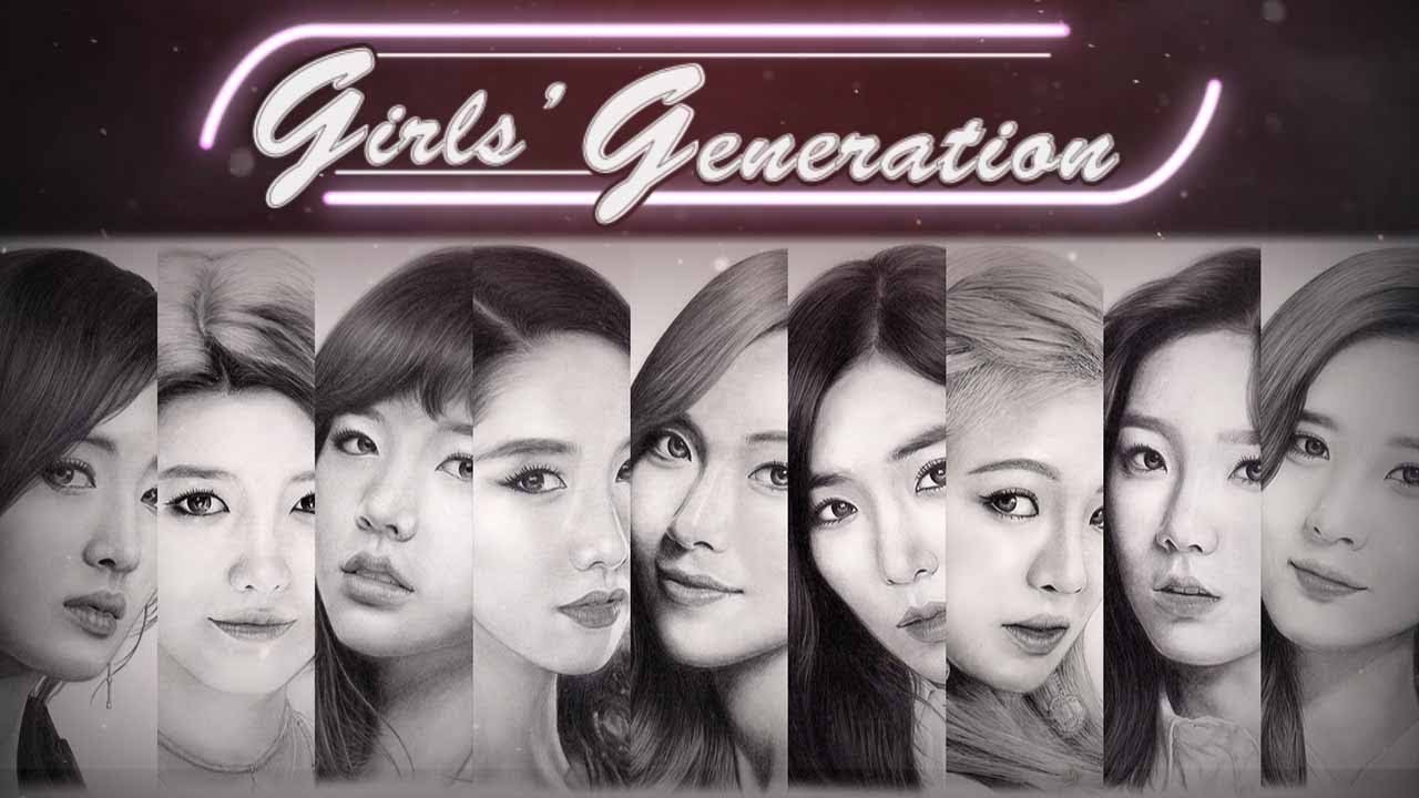 ArtStation - Girls' Generation (소녀시대) Through The Years Portrait Tribute