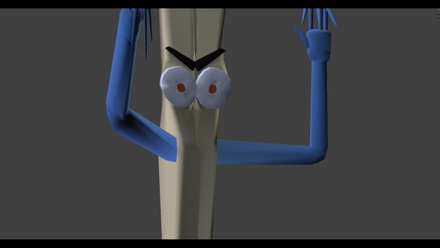 ArtStation - Fry Guy (minor) character enemy - Blender animation for ...