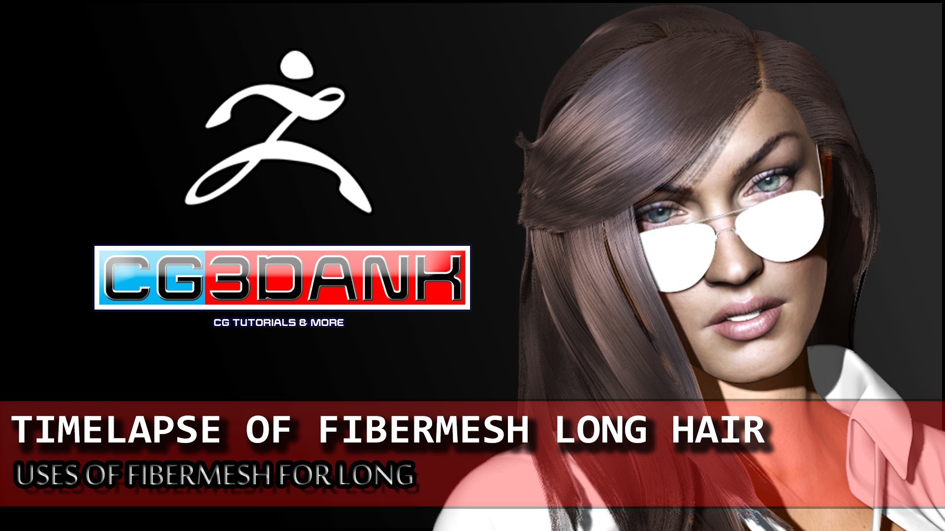 ArtStation - ZBRUSH FIBERMESH LONG HAIR TIMELAPSE