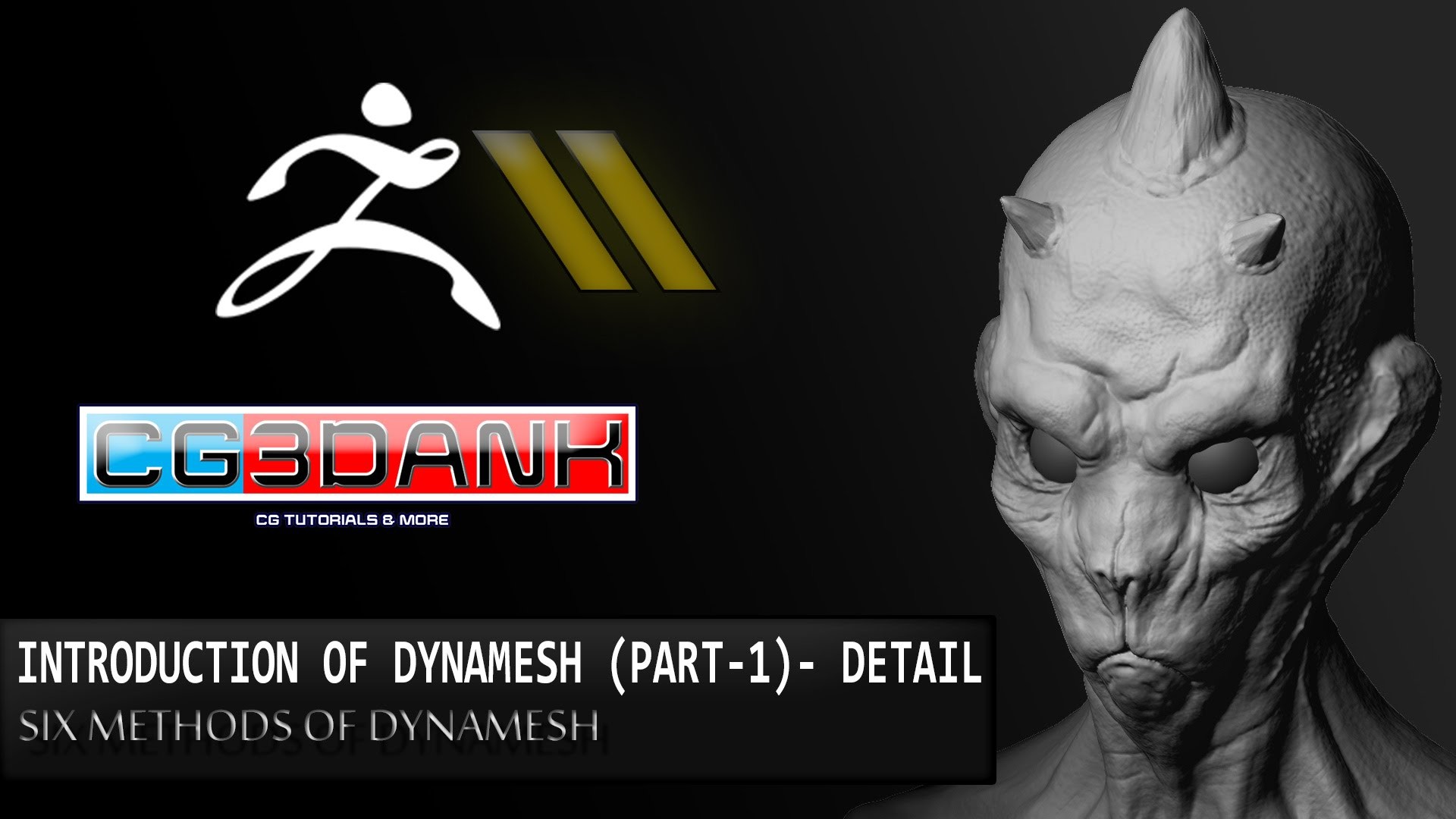 ArtStation - ZBRUSH TUTORIAL - INTRODUCTION OF DYNAMESH IN ZBRUSH