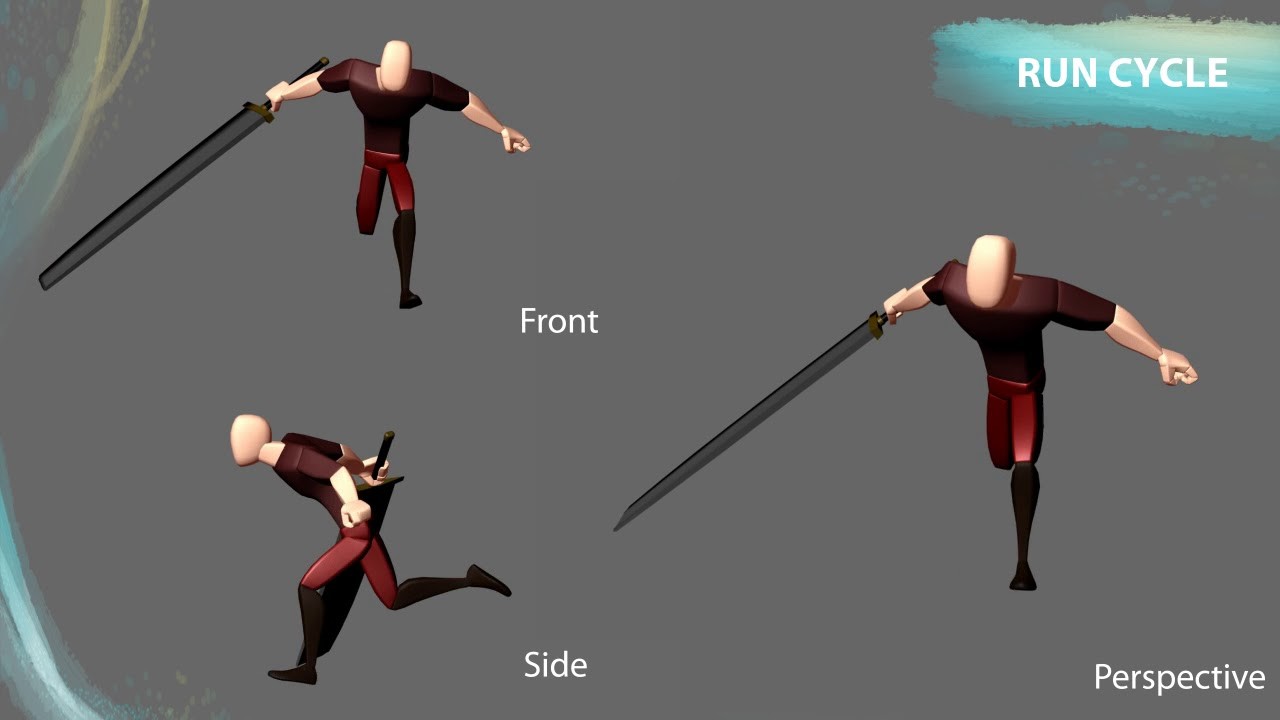 ArtStation - Game Character Animation - Cloud Strife