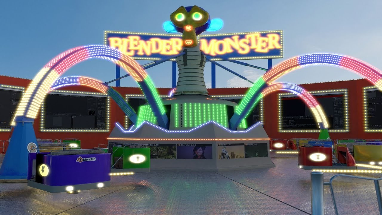 ArtStation - Blender Monster!