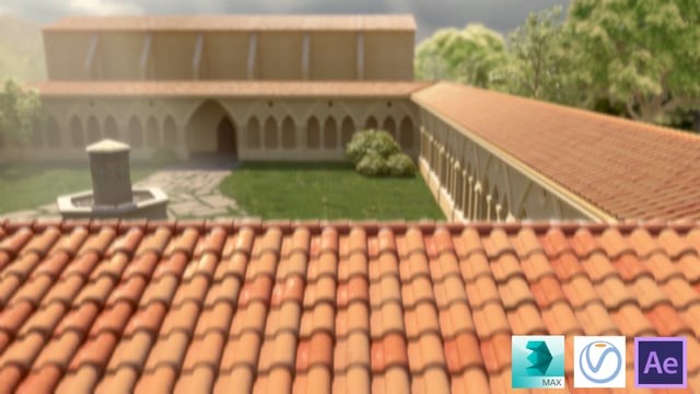 ArtStation - Cloister Compositing Breakdown