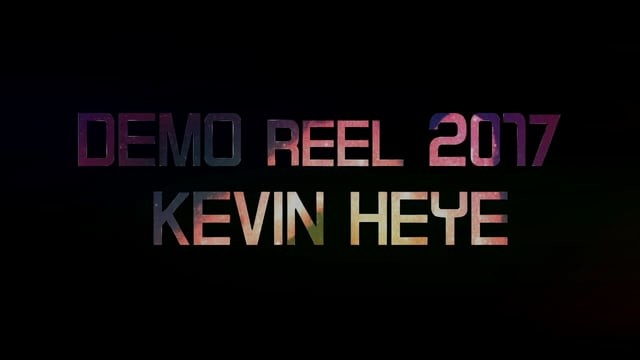 ArtStation - DEMO REEL 2017