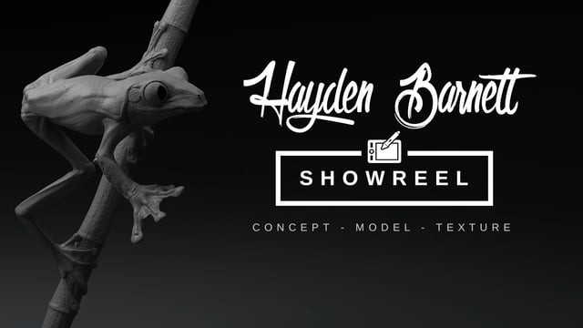 ArtStation - Hayden Barnett Showreel 2017