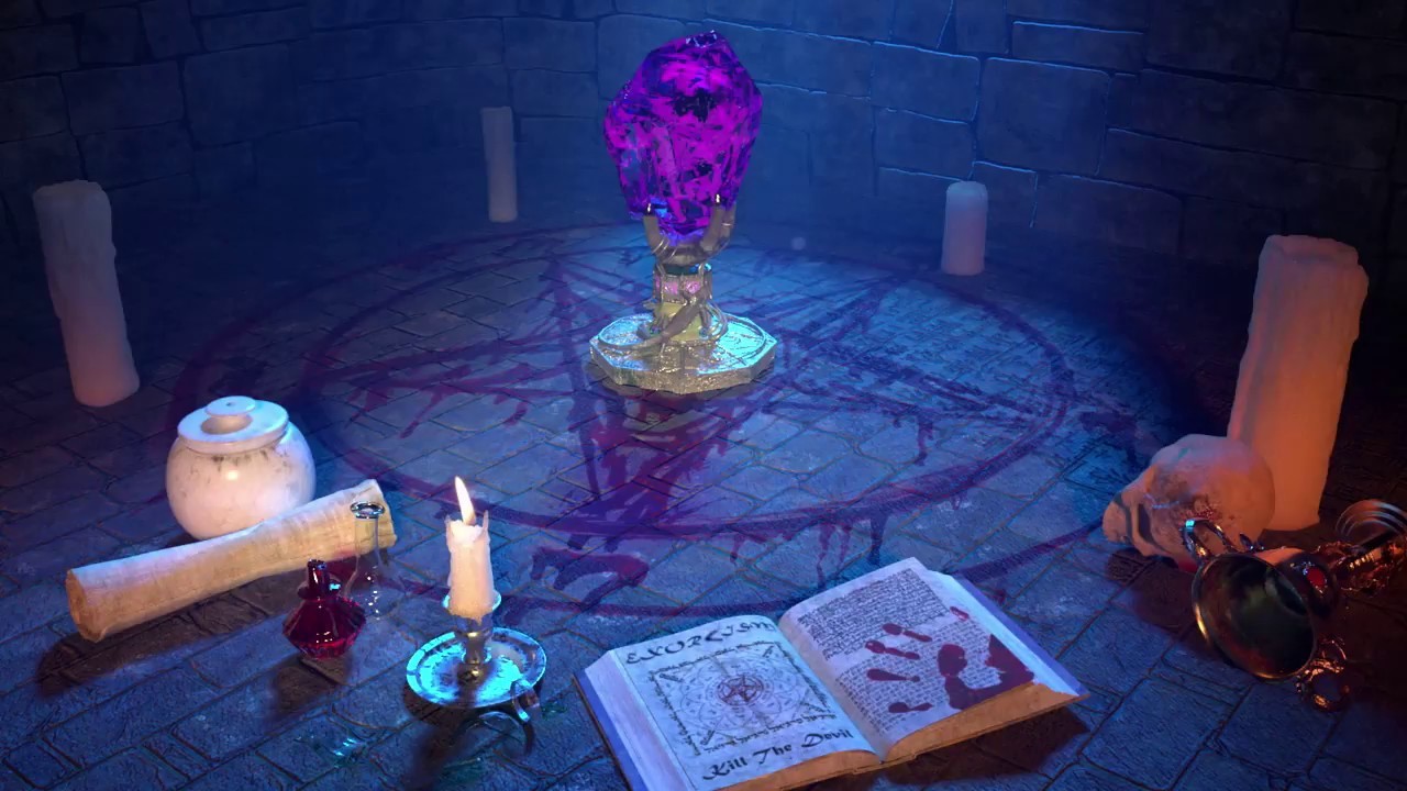 ArtStation - Exorcism Scene - Animation (School Assignment)