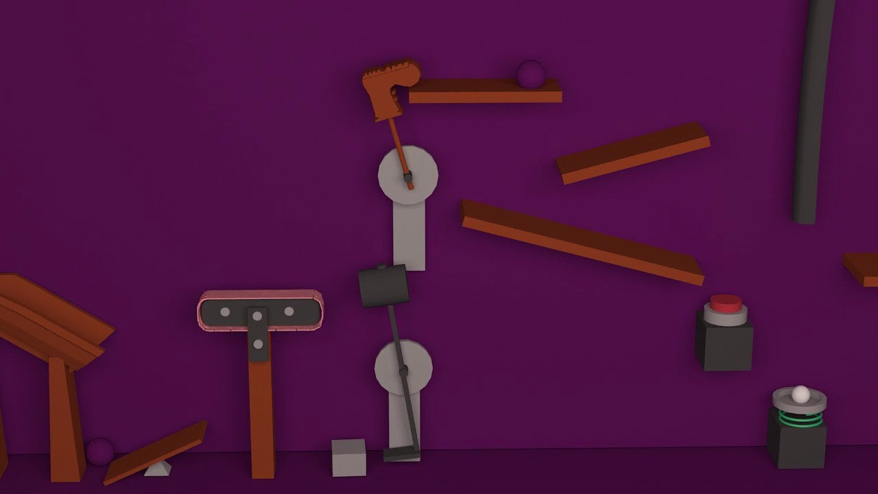 ArtStation - Goldberg Machine 3D Animation