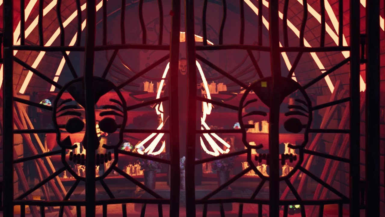 ArtStation - Neon Day of the Dead