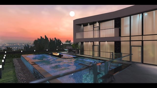ArtStation - Archviz Unreal Engine 4 ultra-modern house
