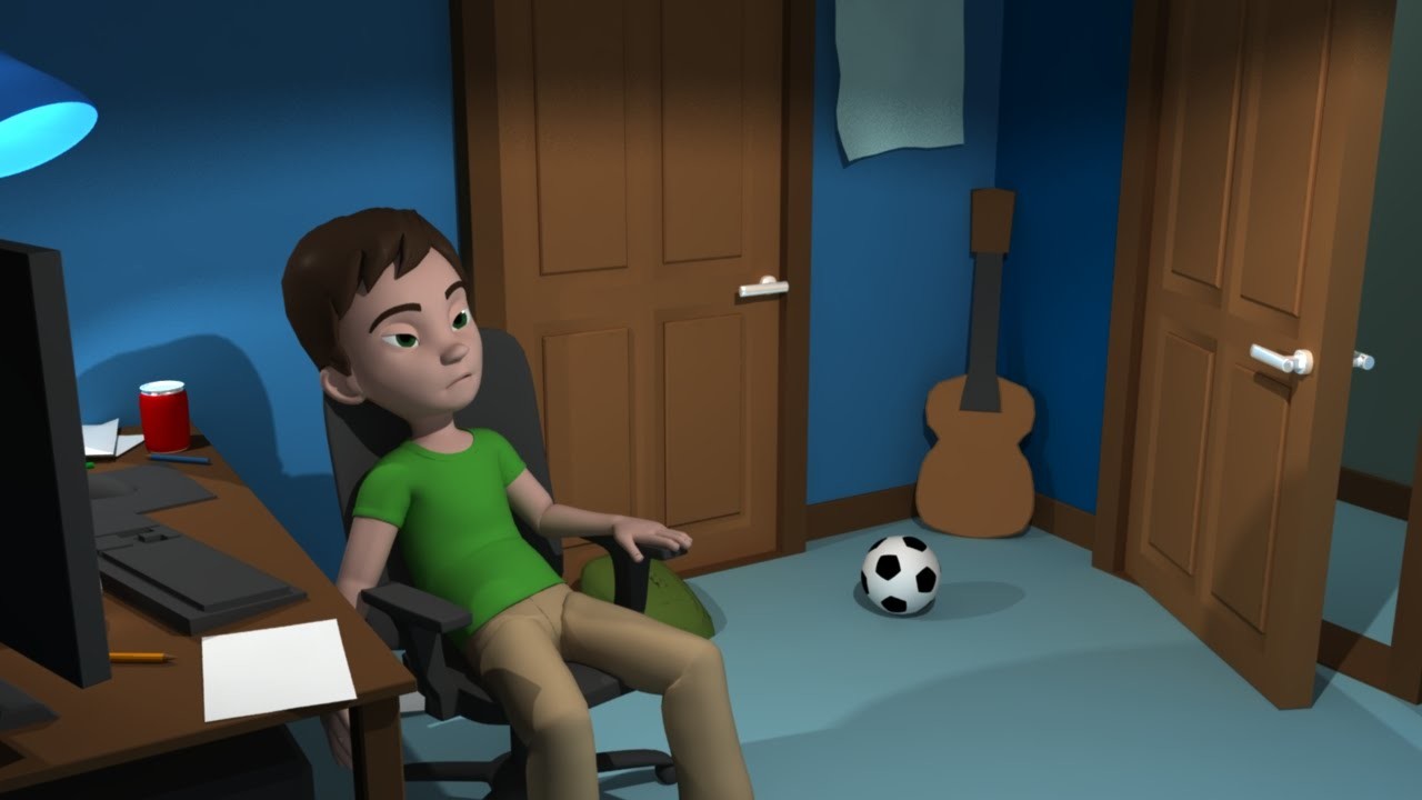 ArtStation - Sitting On Chair Animation